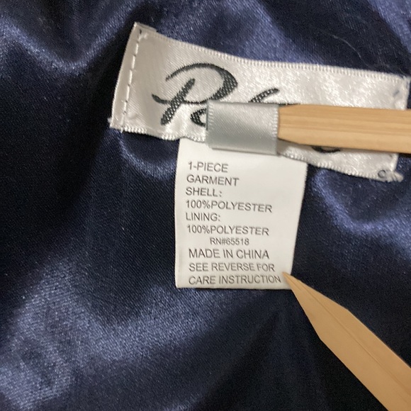 Patra | Dresses | Patra Size 8 Deep Blue Formal Dress 0 Polyester Never ...